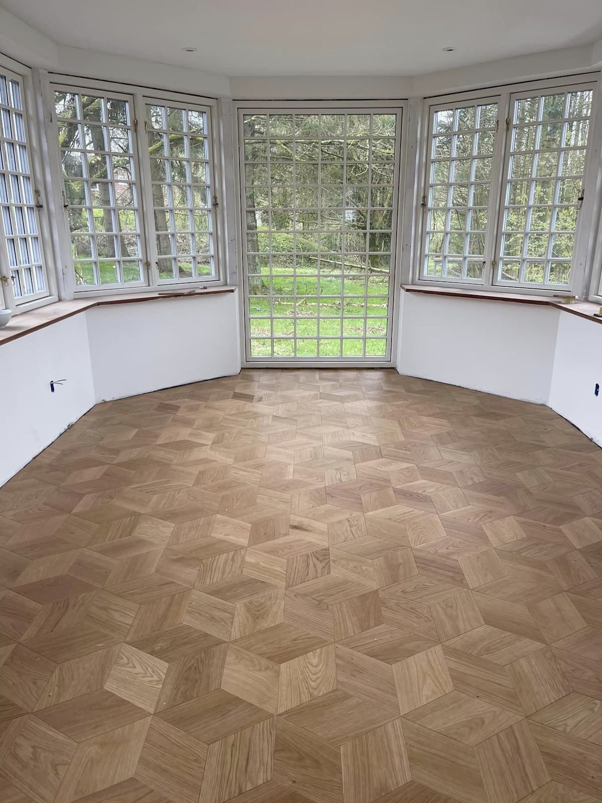 In Denmark: The Installation of the Louvre Pattern from Ideal Legno's ...